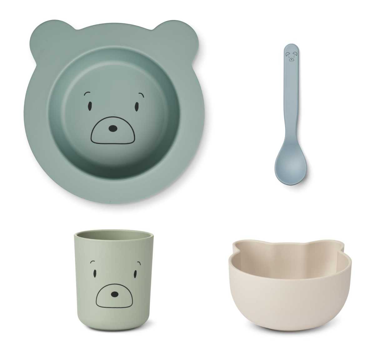 Liewood Joana Baby Set, Dusty Mint Multi Mix | Barnevognservice.no