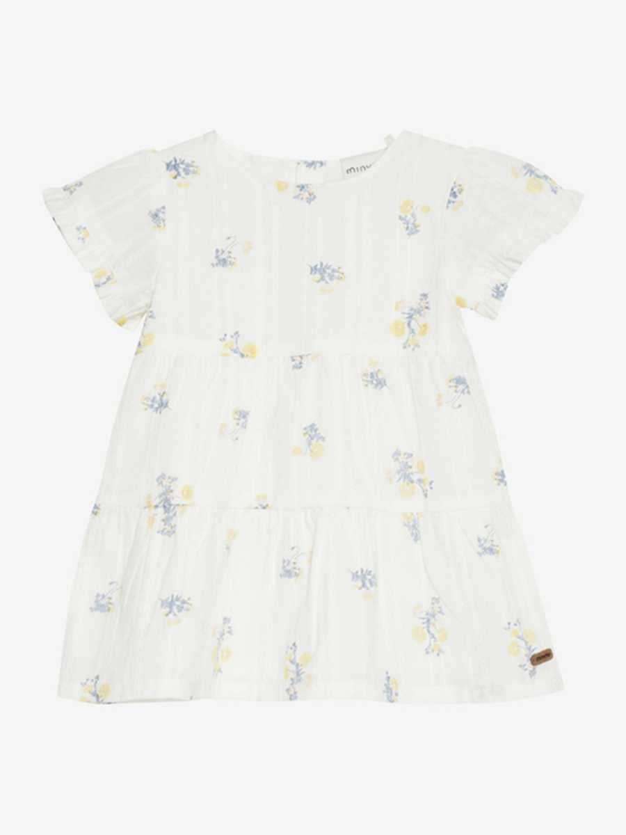 Minymo Dress SS AOP | Barnevognservice.no